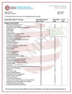 Comprehensive Report Sample | Academic Credentials Evaluation Institute ...