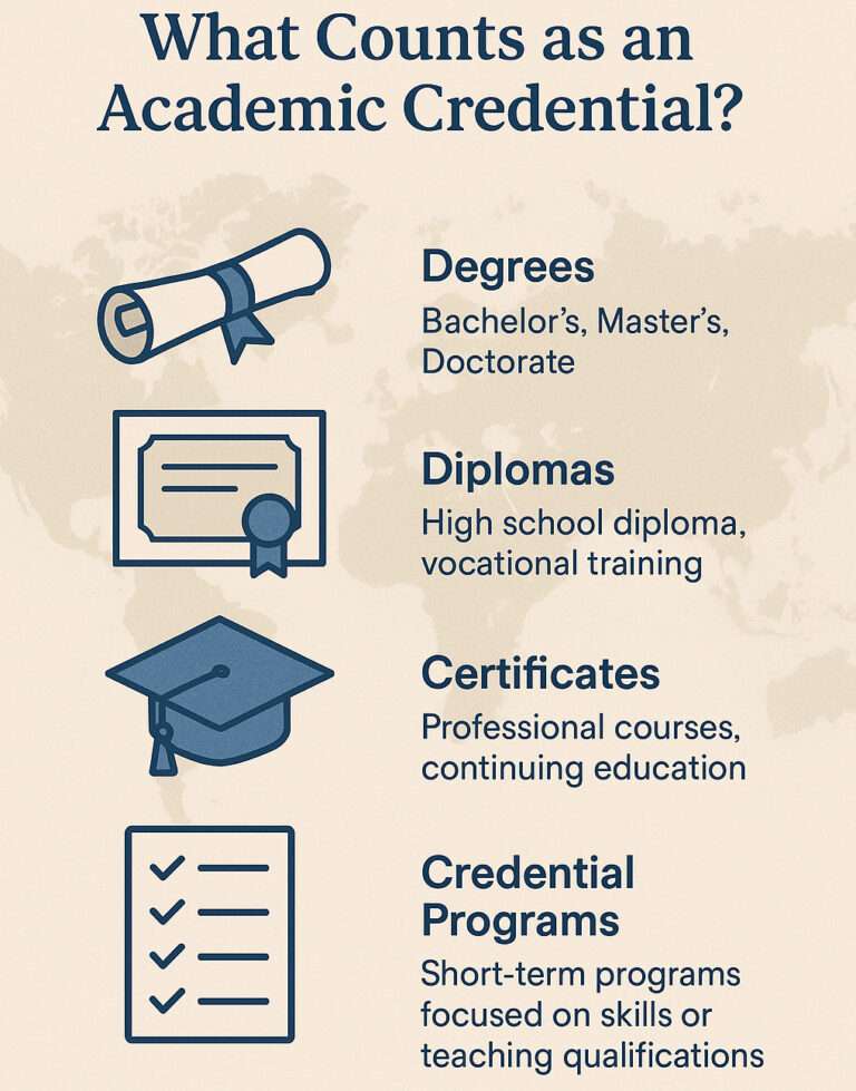 What Are Academic Credentials? – Definition & Examples | Academic Credentials Evaluation ...